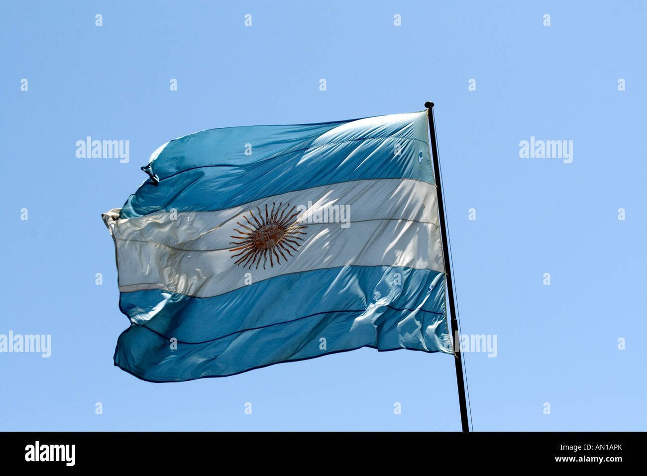 Flag of the argentina hi-res stock photography and images - Alamy