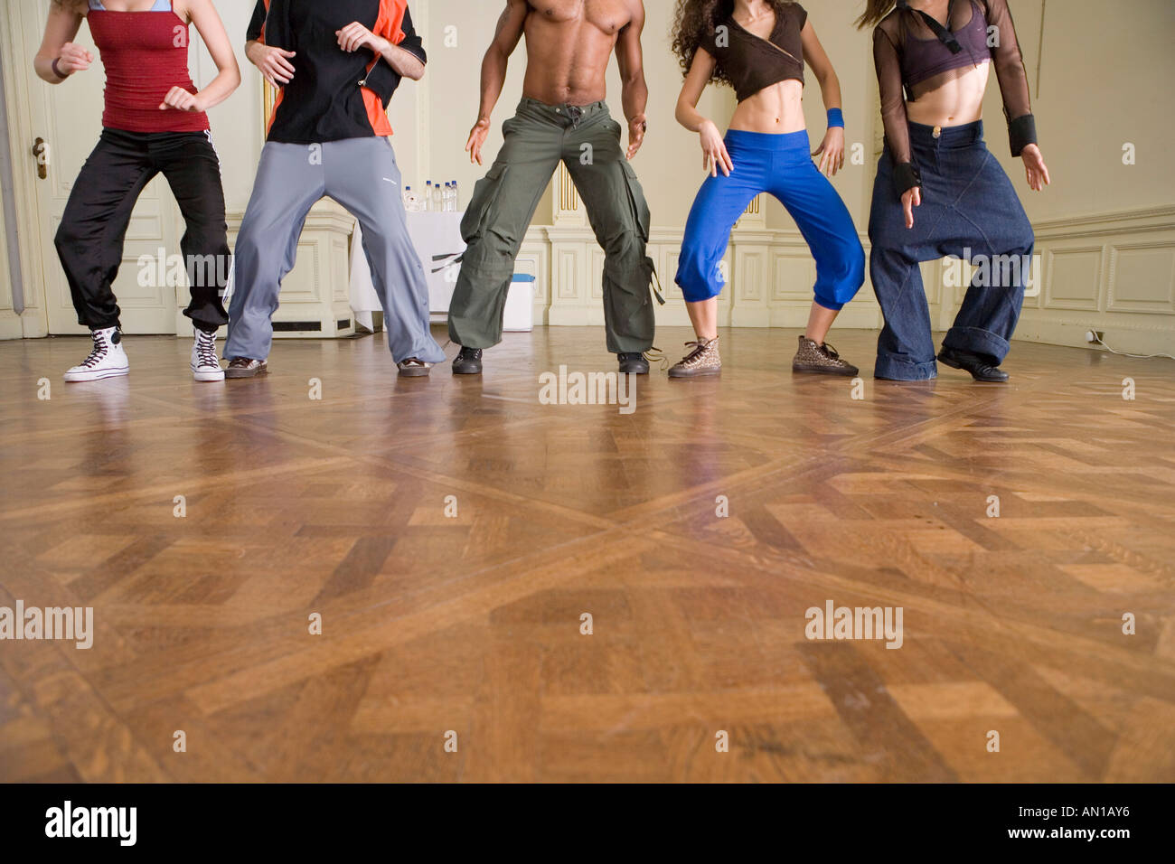 Group people dance feet indoors hi-res stock photography and images - Alamy