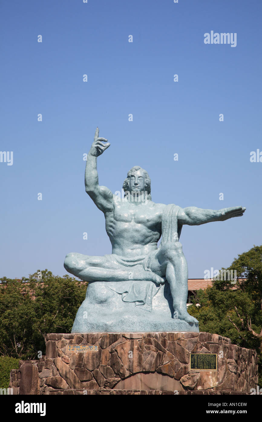 Peace Statue, Nagasaki, Japan Stock Photo - Alamy