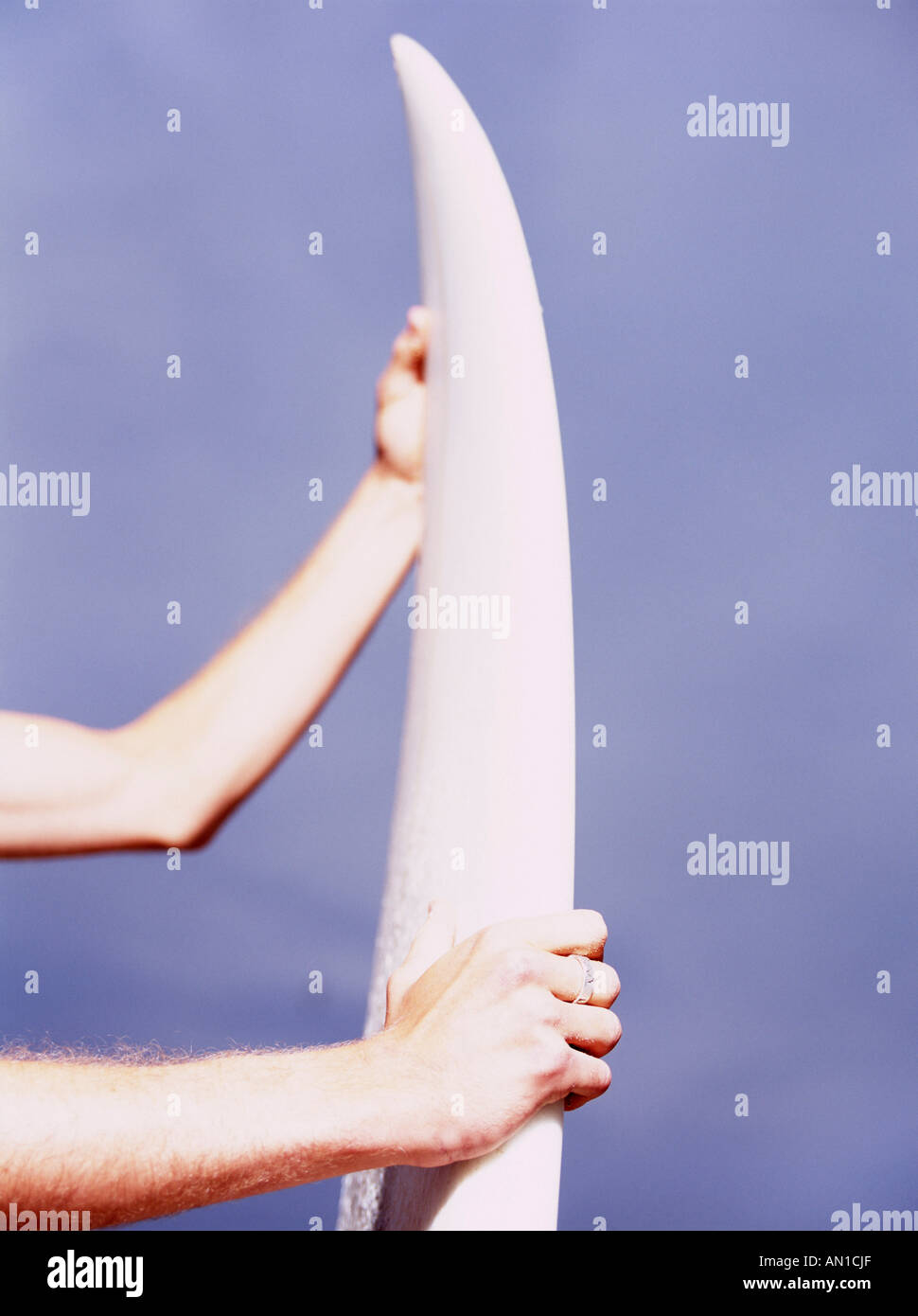 Silver surfboard hi-res stock photography and images - Alamy