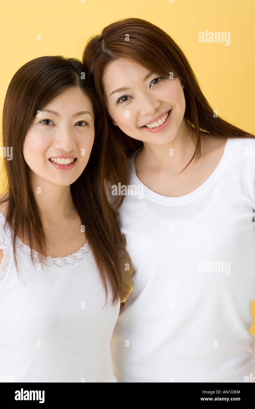 Portrait of Japanese women Stock Photo - Alamy
