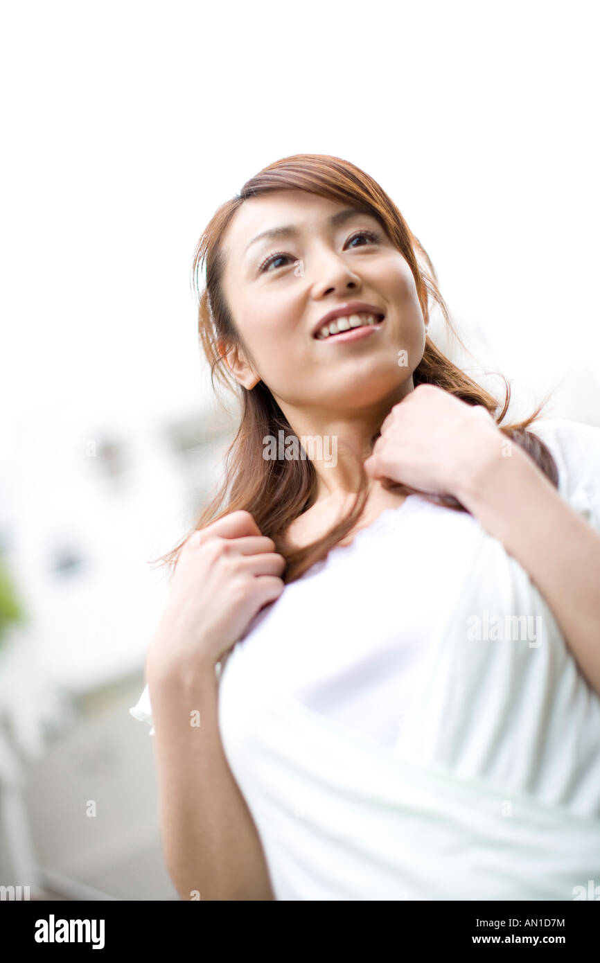 Portrait of Japanese woman Stock Photo - Alamy