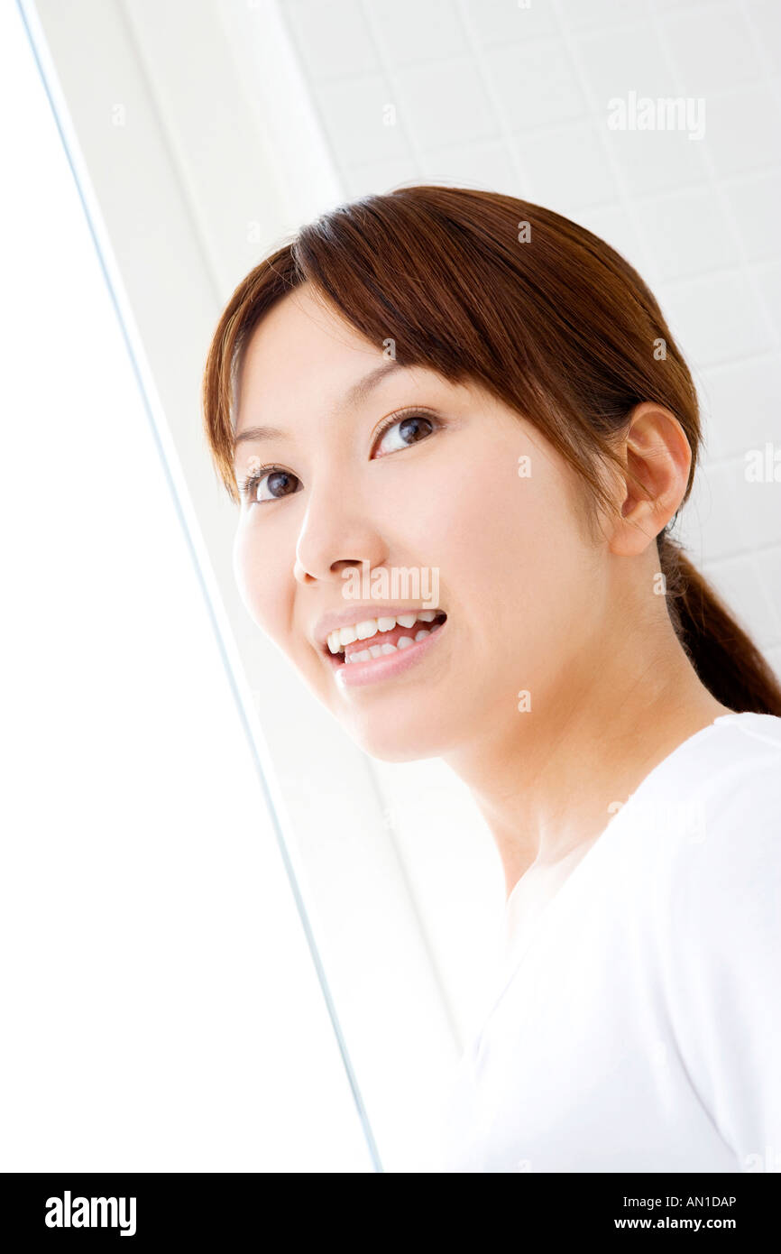 Portrait of Japanese woman Stock Photo - Alamy