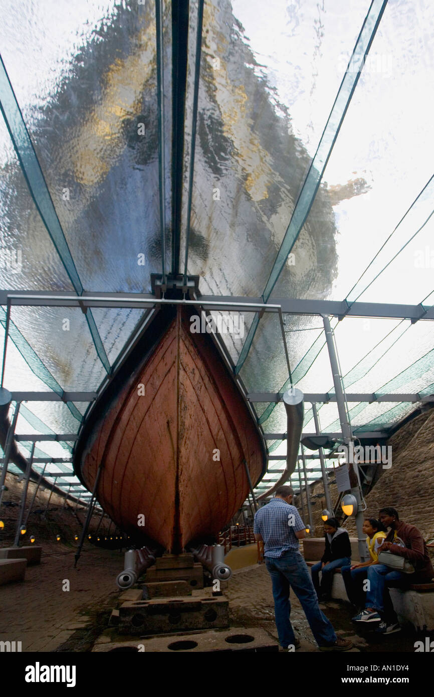 SS Great Britain the world's first large iron ship hull and prow in dry ...