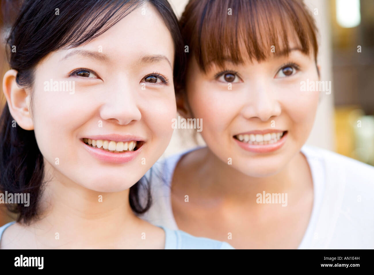 Portrait of Japanese women Stock Photo - Alamy