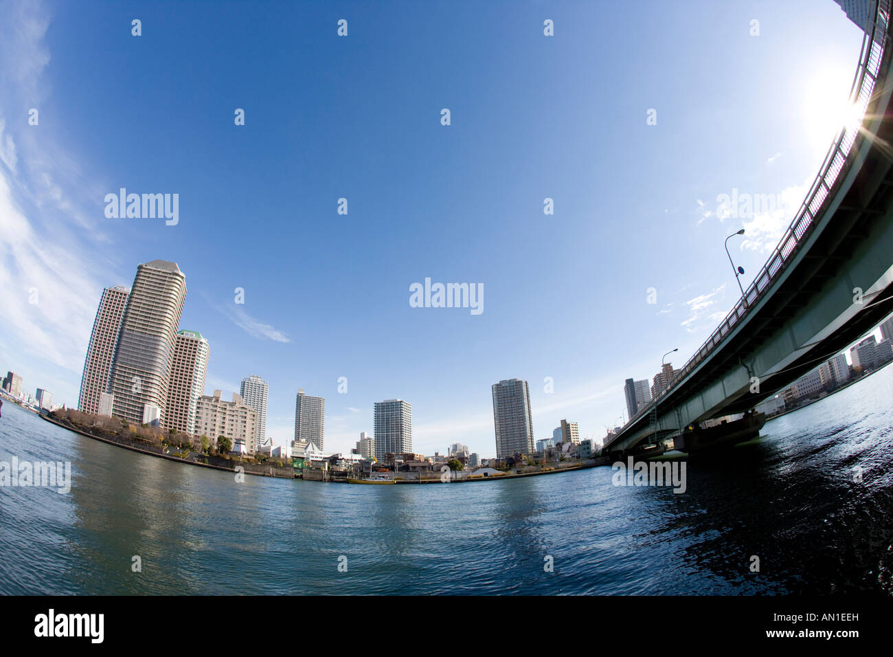 Buildings in Tokyo Japan Stock Photo - Alamy