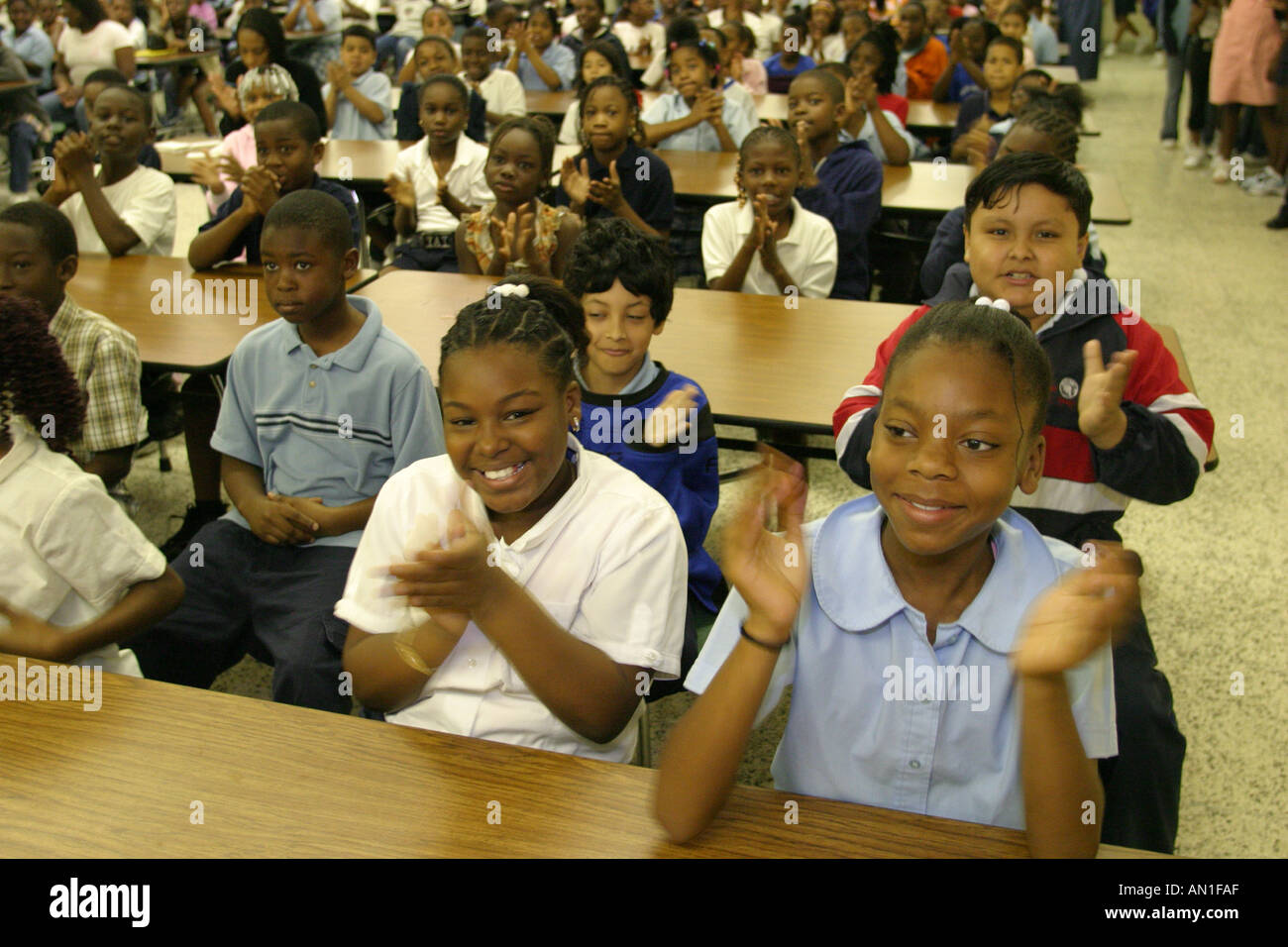 Florida miami liberty city charles drew elementary school hi-res stock ...