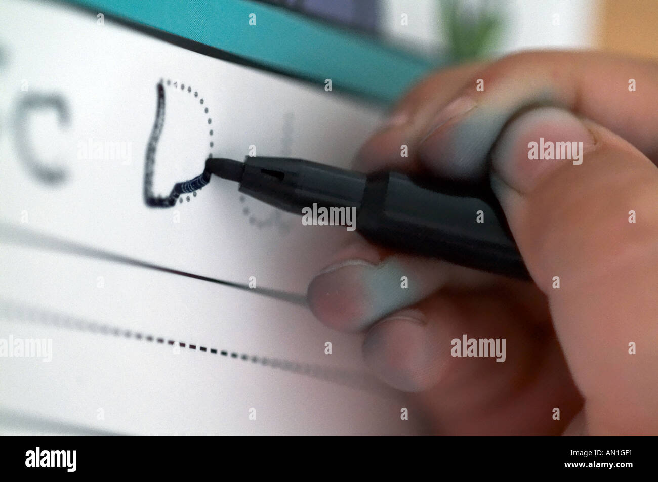 Felt letters alphabet hi-res stock photography and images - Alamy