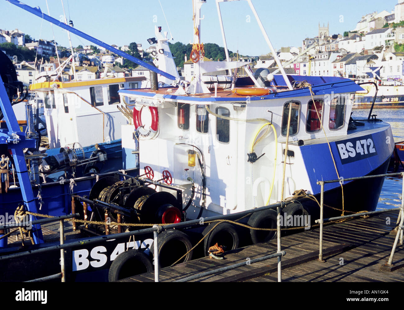 Brixham fish display hi-res stock photography and images - Alamy