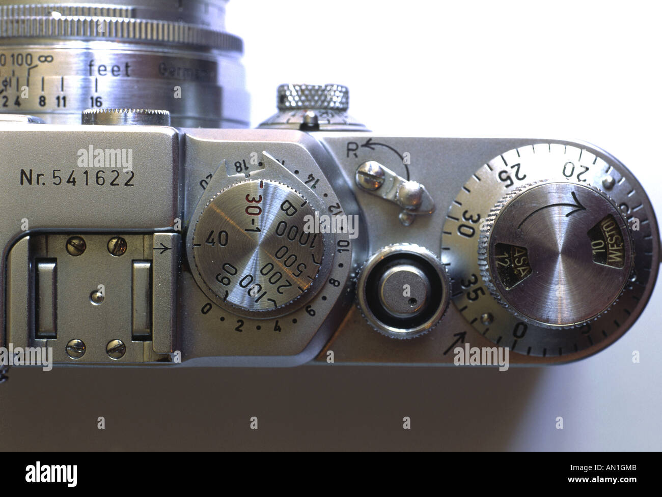 Leica camera detail Stock Photo - Alamy