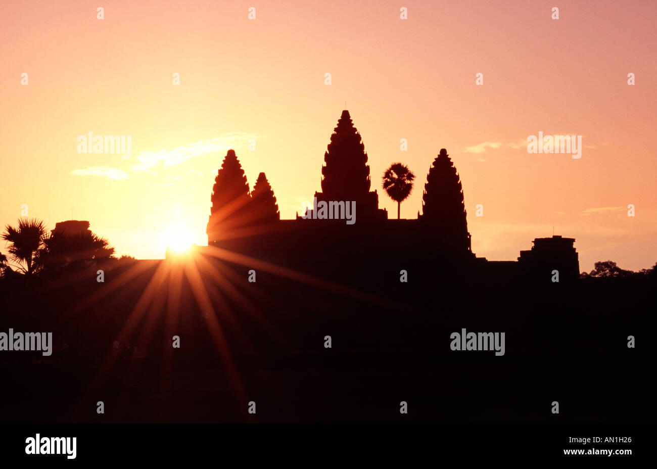 Angkor wat sun rise hi-res stock photography and images - Alamy