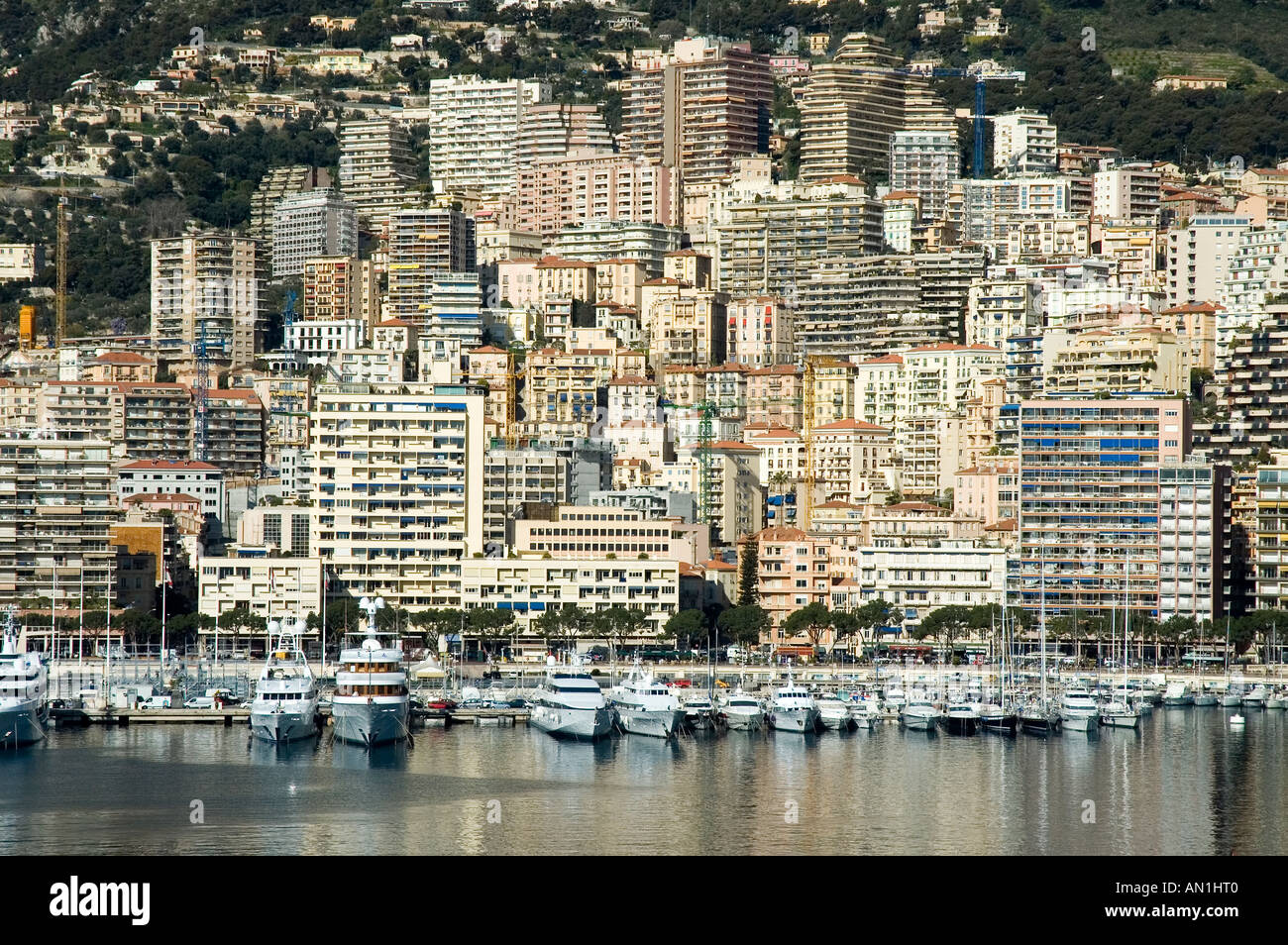 A horizontal picture taken from the sea showing some of the many ...