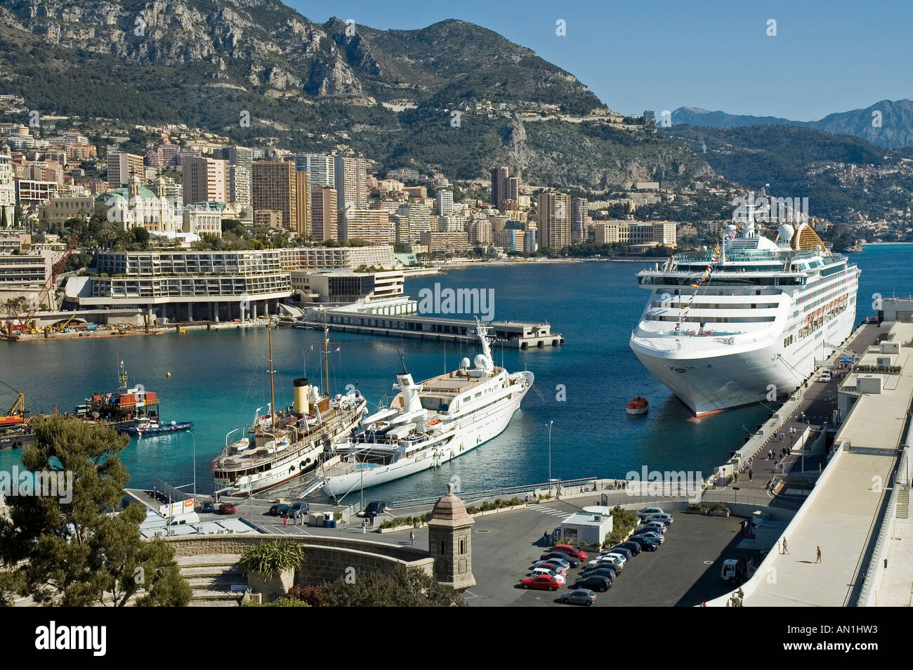 Monaco cruise terminal hi-res stock photography and images - Alamy