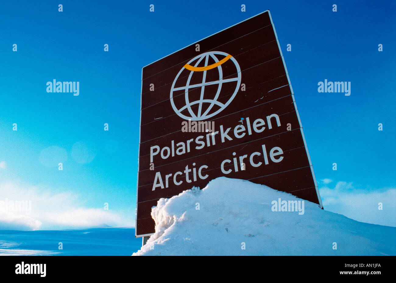 At the boundary of the polar circle hi-res stock photography and images ...