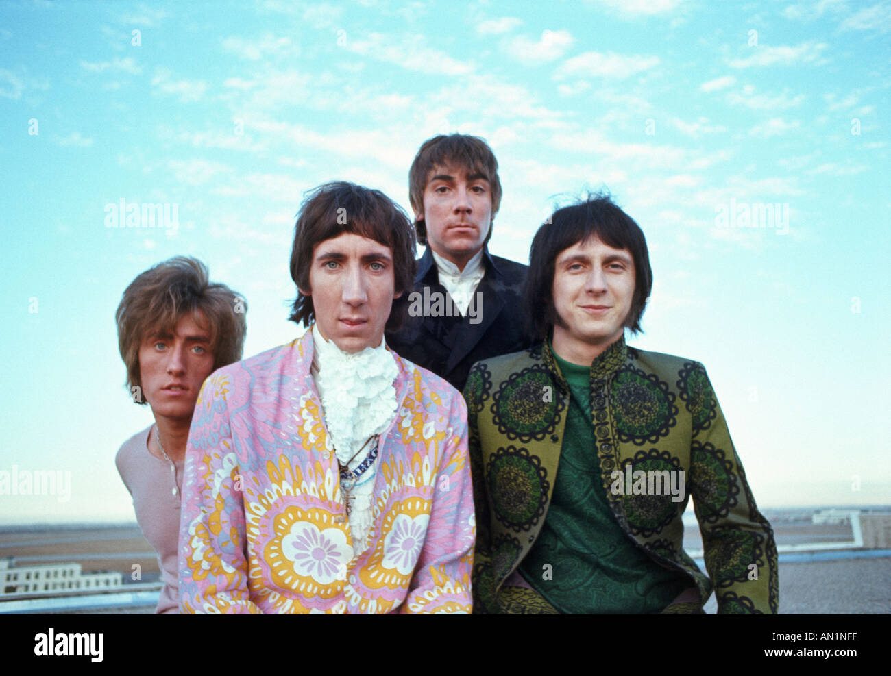THE WHO UK rock group about1970 Stock Photo - Alamy