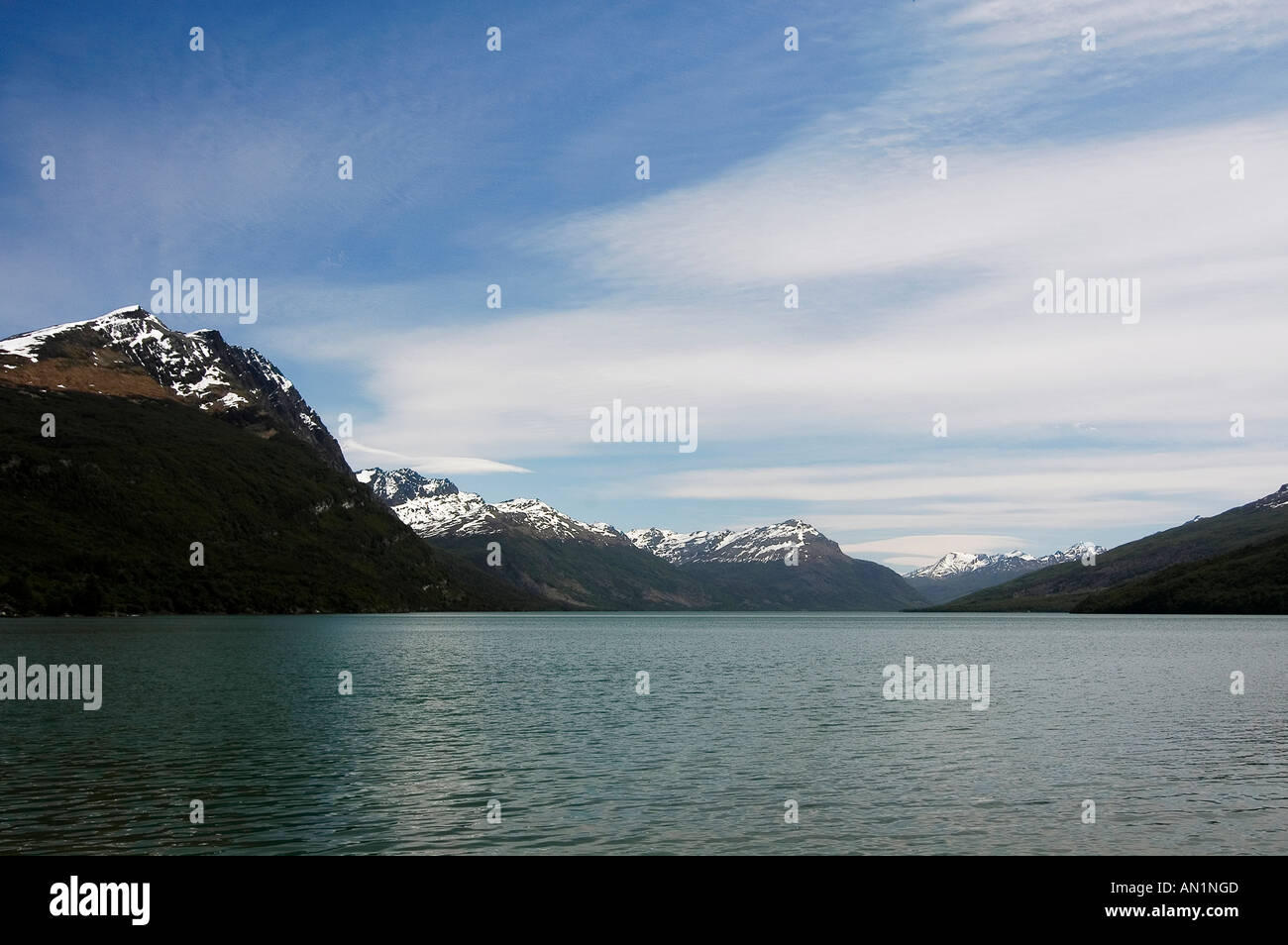 Lago Roca, Tierra del Fuego National Park Argentina South America Stock ...