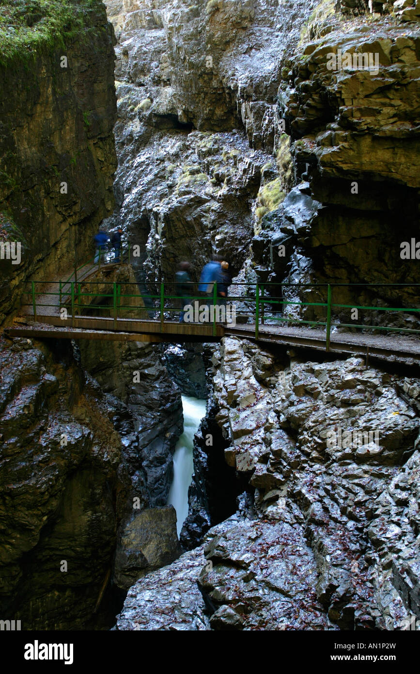 Breitachklamm bei Oberstdorf Bavaria Germany Stock Photo - Alamy