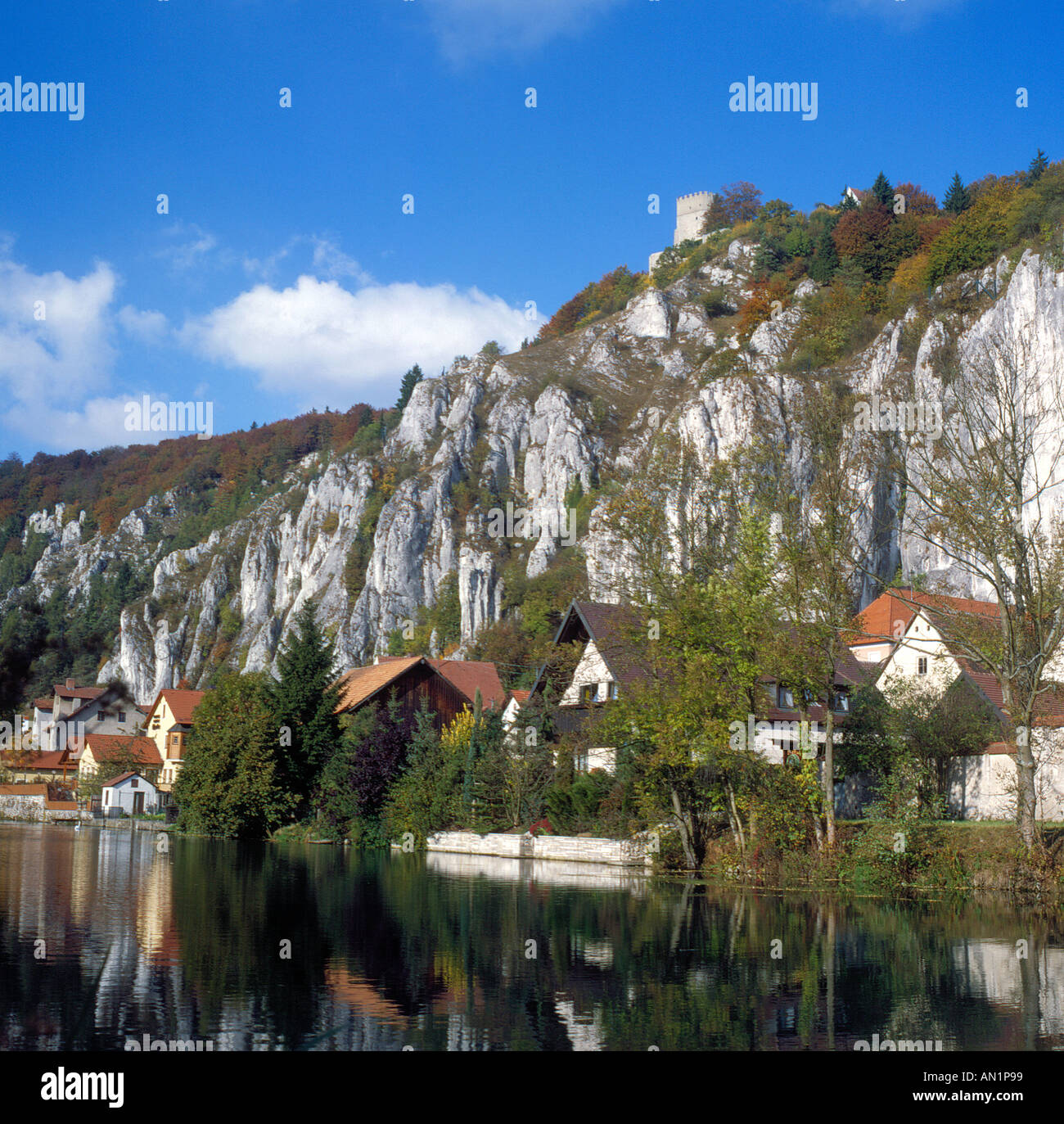 Essing Altmuehltal Altmuehl Bavaria Germany Europe. Photo by Willy ...
