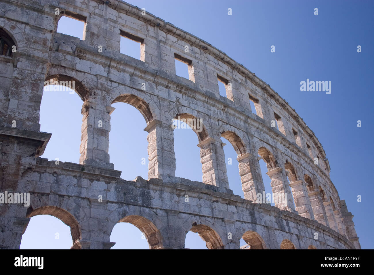 roman amphitheatre in pula, croatia Stock Photo - Alamy