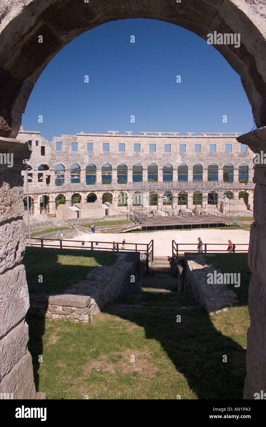 Amphitheatre pola in istria hi-res stock photography and images - Alamy