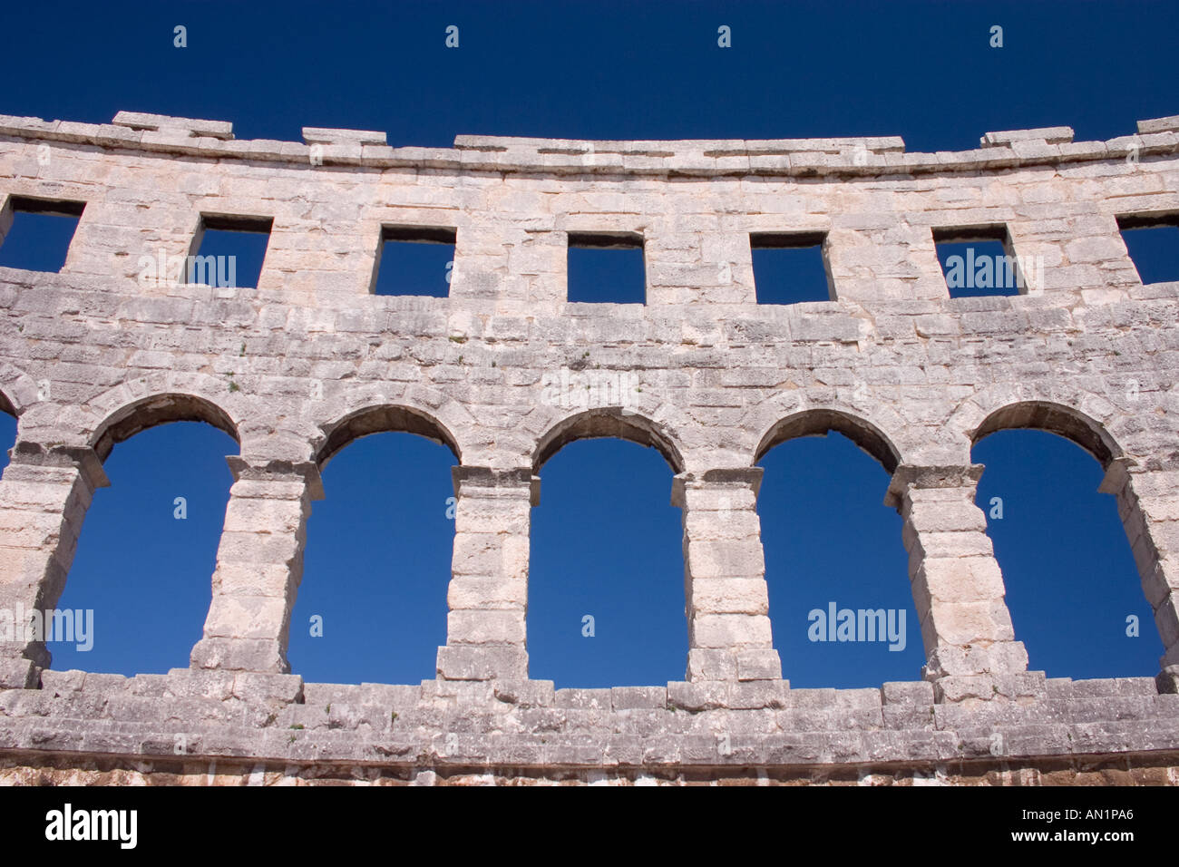 roman amphitheatre in pula, croatia Stock Photo - Alamy
