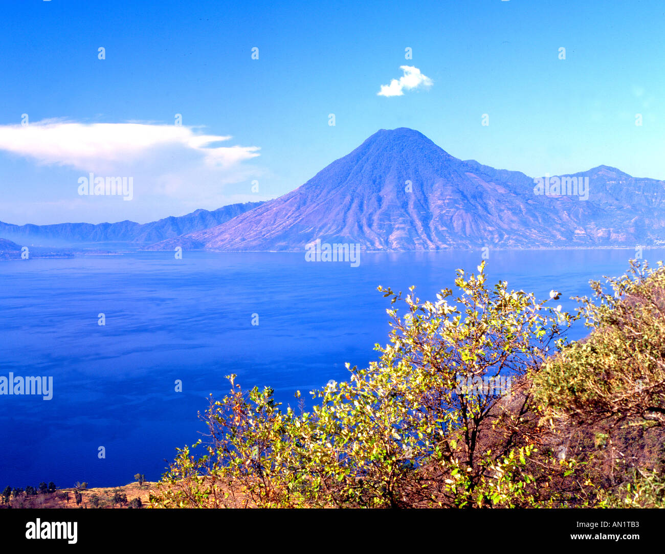 Guatemala Lake Atitlan Stock Photo - Alamy
