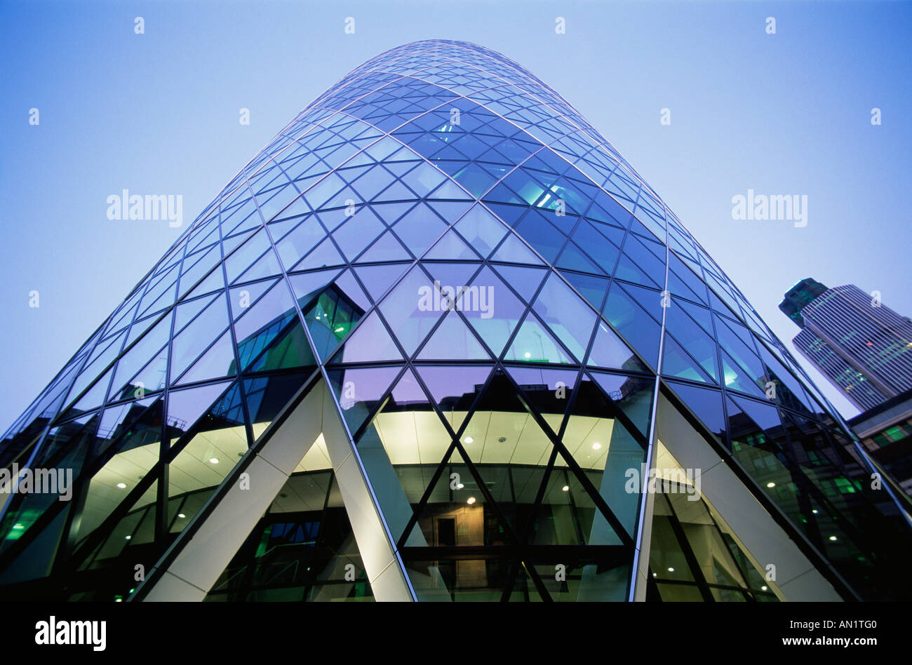 England,London,Swiss Re Building Stock Photo - Alamy