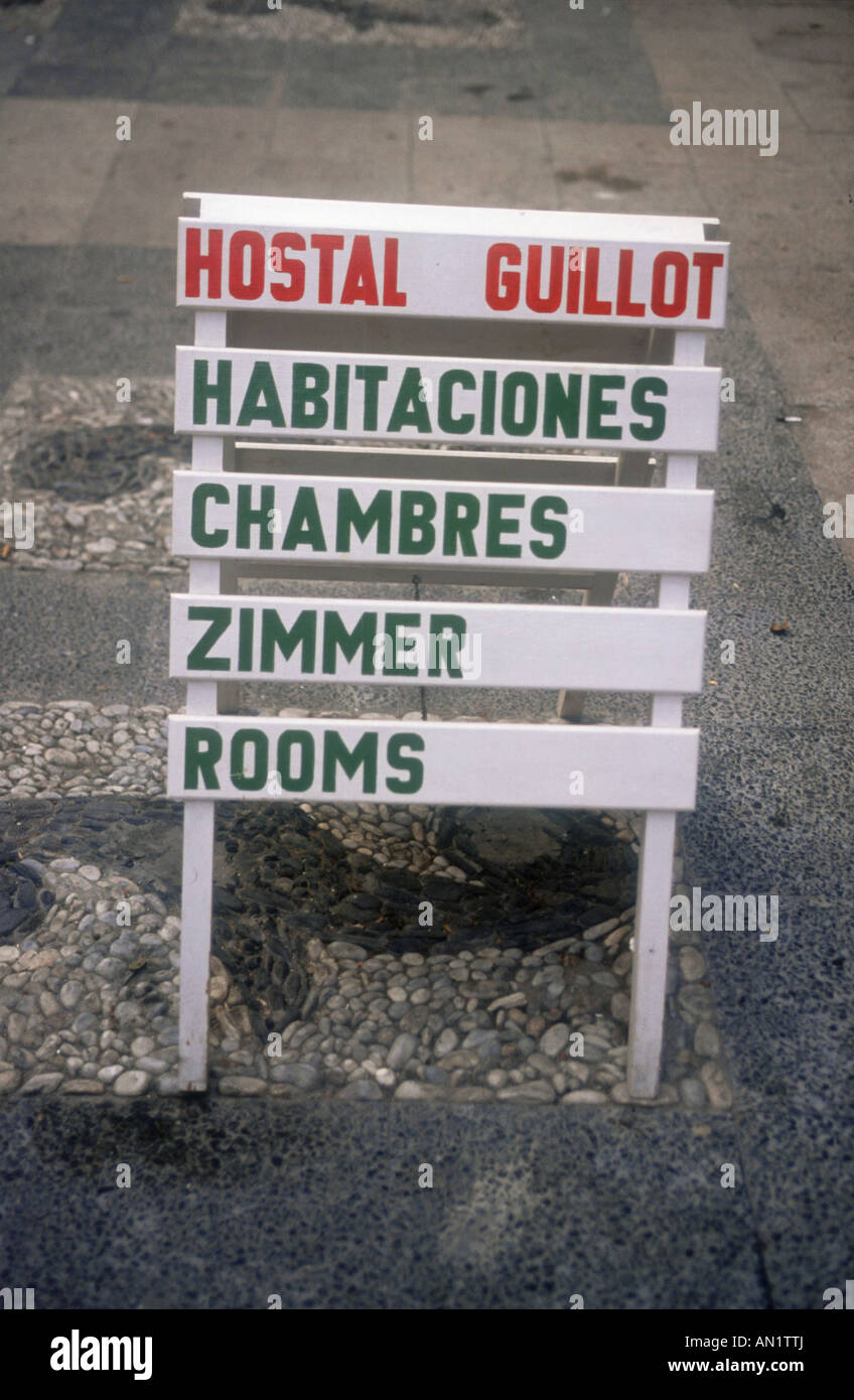Signs in german and spanish hi-res stock photography and images - Alamy