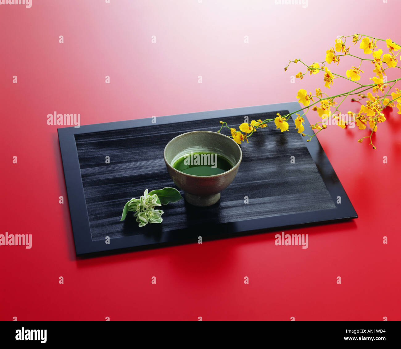 Japanese Green Tea Stock Photo - Alamy