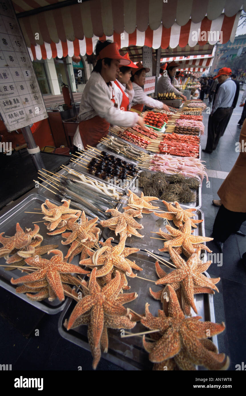 China, Beijing, Donghuamen Night Food Market Stock Photo - Alamy