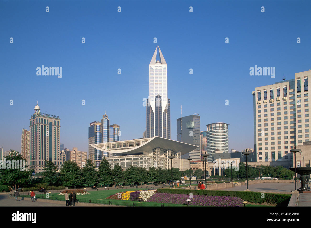 China, Shanghai, People's Square Stock Photo - Alamy