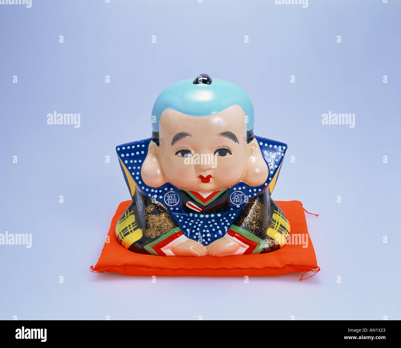 Japanese Good Luck Doll Stock Photo - Alamy