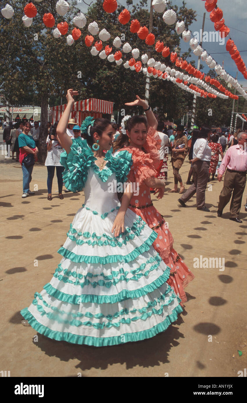 Seville spring fair hi-res stock photography and images - Alamy