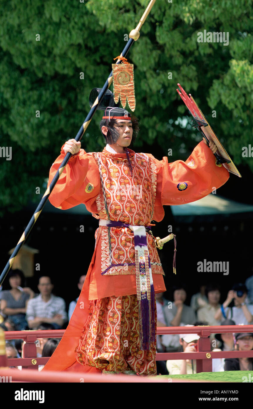 Japan, Tokyo, Meiji Jingu Shrine, Meiji Jingu Spring Grand Festival ...