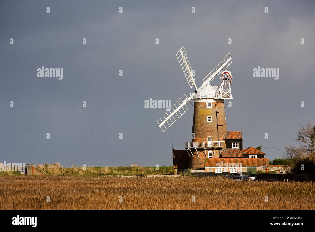 Cley Windmill Cley North Norfolk East Anglia England Stock Photo - Alamy