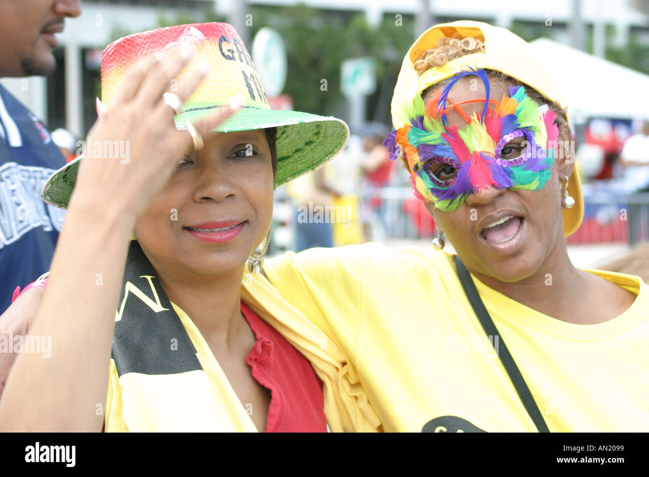 Bayfront park greater miami mardi gras festival hi-res stock ...