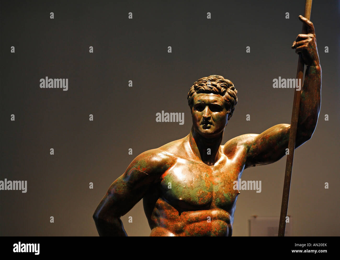 The bronze statue of a Hellenistic prince , Palazzo Massimo alle Terme ...