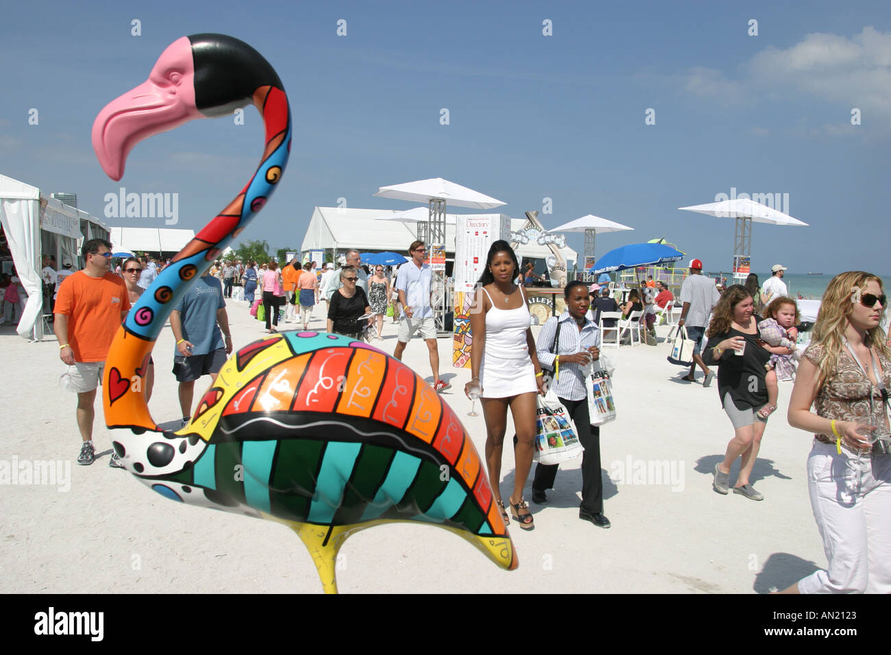 Miami Beach Florida,sand,surf,Wine and Food Festival,festivals ...