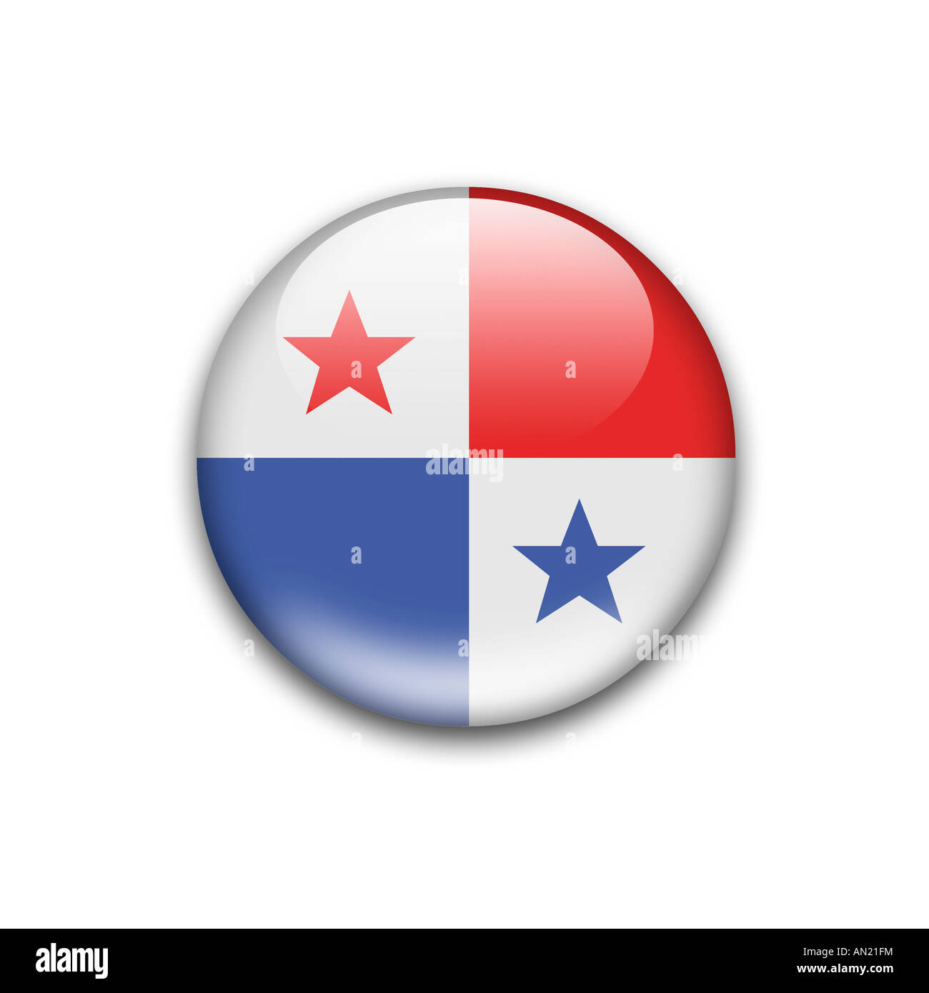 Flag of The Panama Stock Photo - Alamy