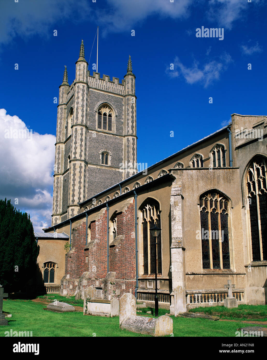 England, Essex, Dedham, Dedham Church Stock Photo, Royalty Free Image ...