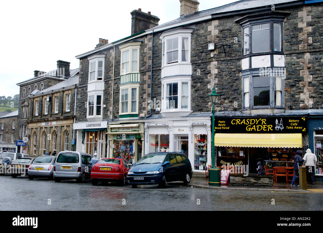 Dull welsh street hi-res stock photography and images - Alamy