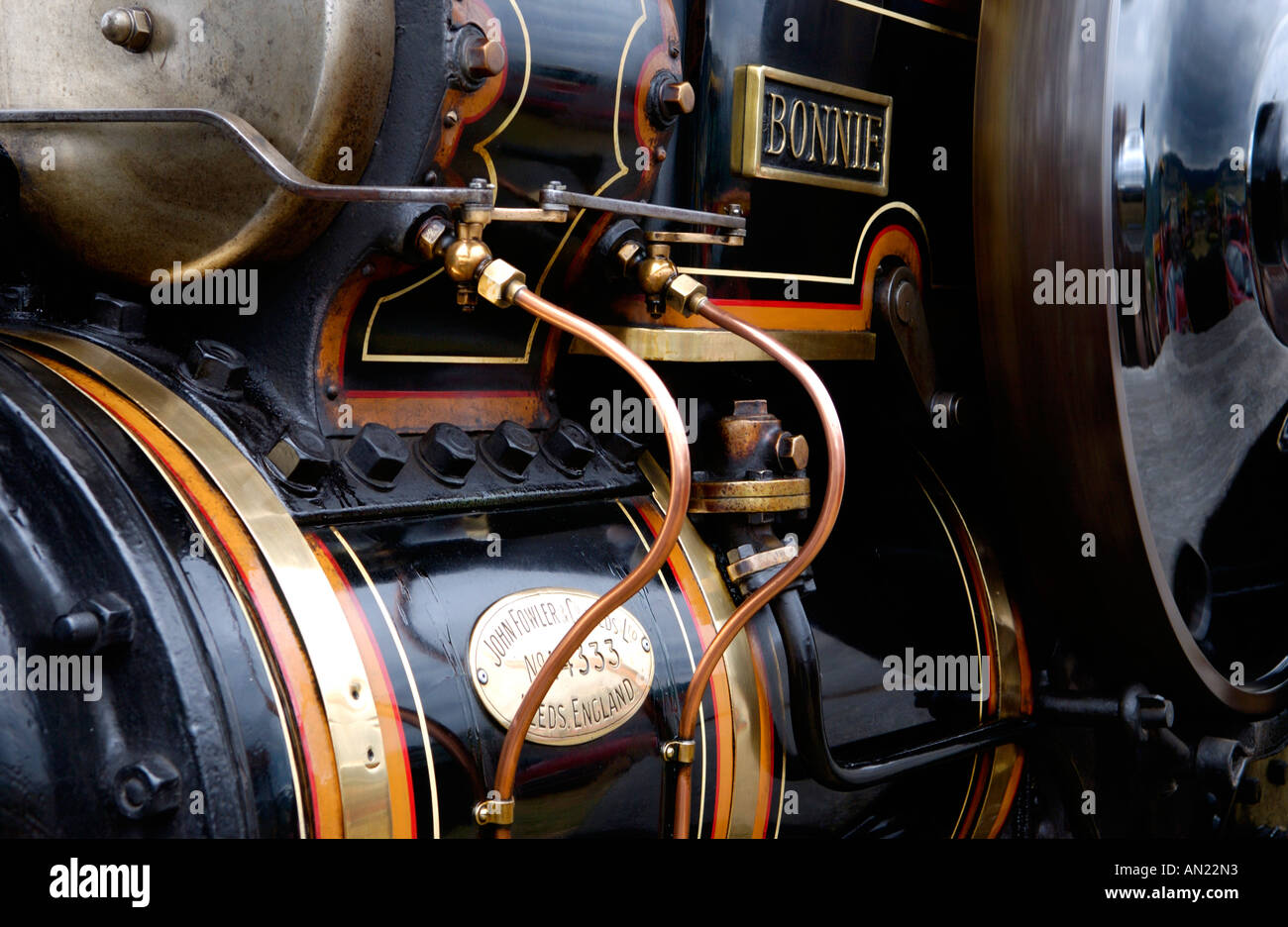 Fowler Compound 12 Ton Roller Registration number AD 8773 Bonnie Works ...