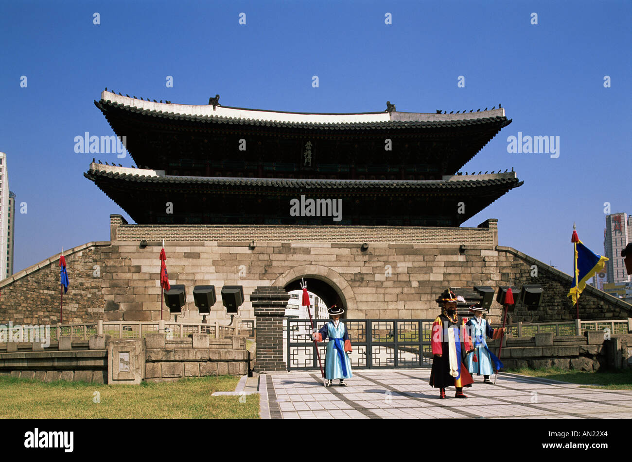 Korea, Seoul, Sungnyemun, South Gate Stock Photo - Alamy