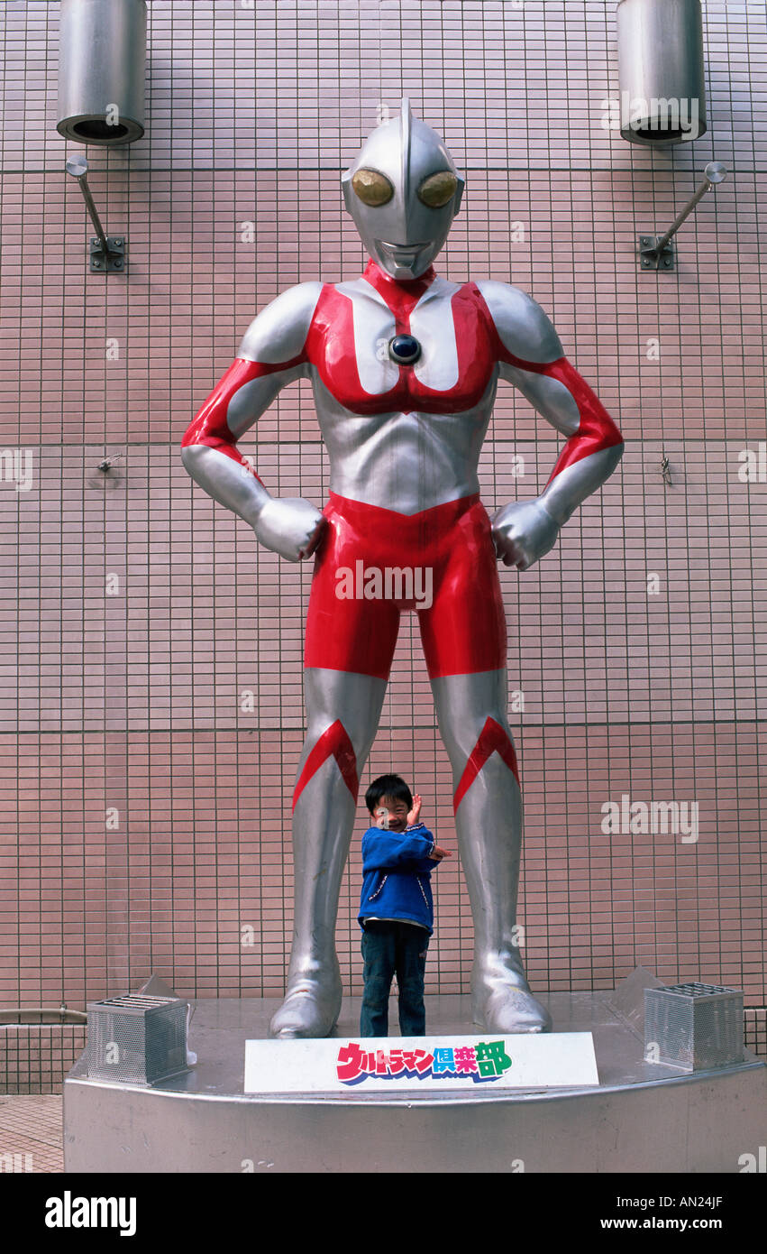 Ultraman statue hi-res stock photography and images - Alamy
