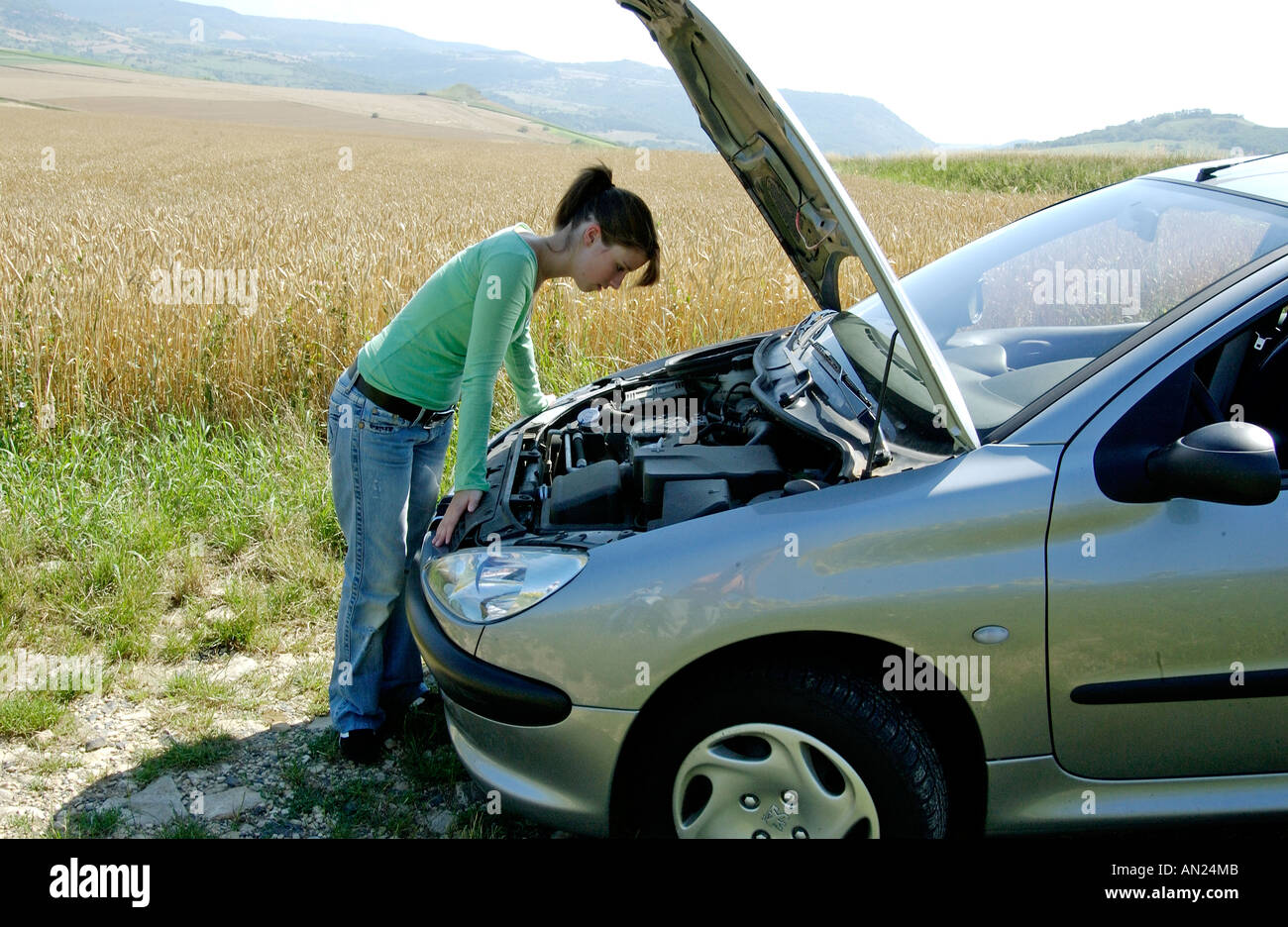 Motorist broken down hi-res stock photography and images - Alamy