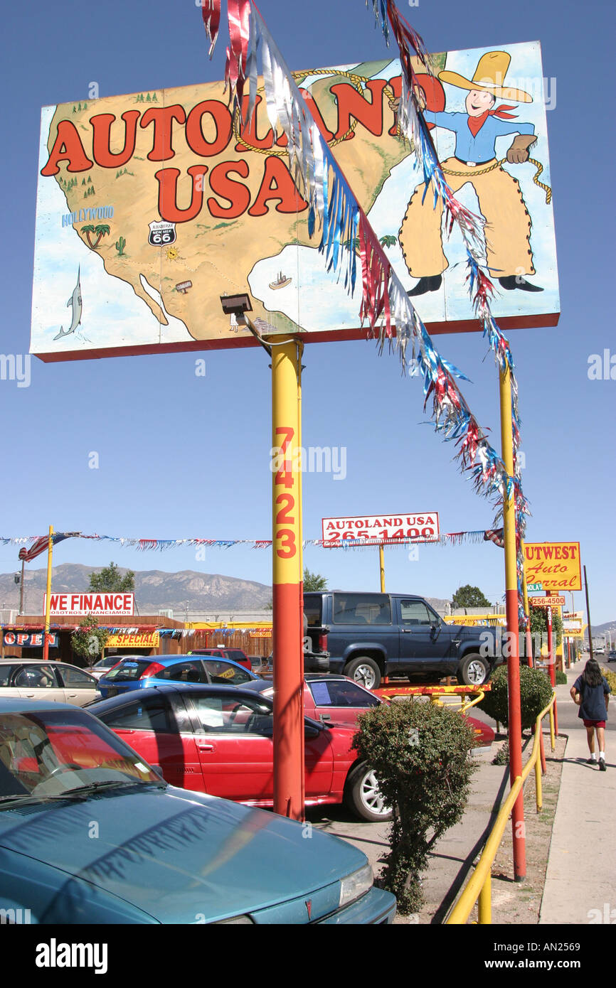Historic Route 66 Sign Albuquerque Stock Photos & Historic Route 66 ...
