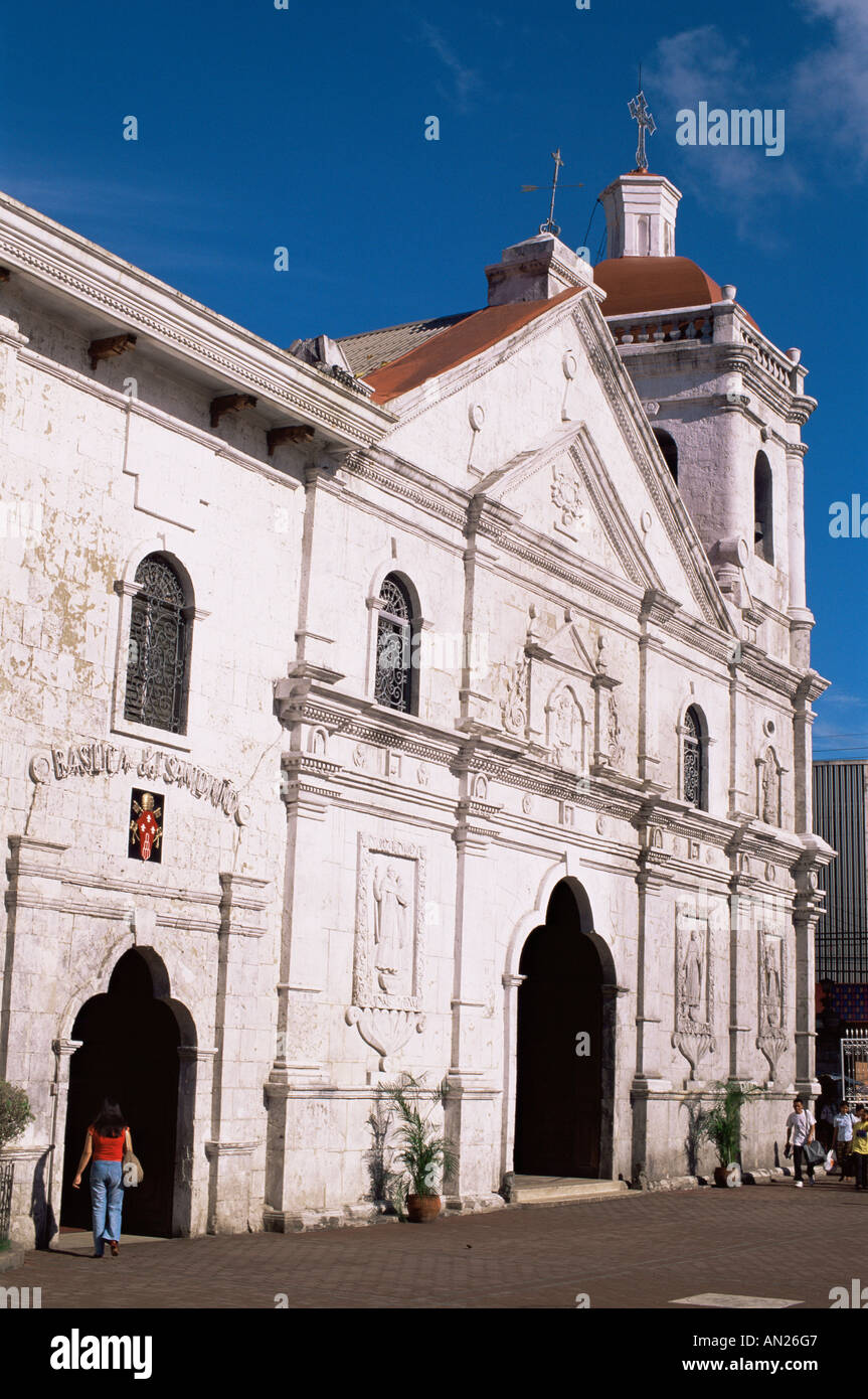Philippines, Cebu, Cebu City, Basilica Minore del Santo Nino Stock ...