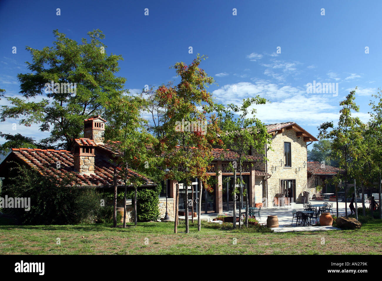 Fattorie di Celli, Tuscany Stock Photo - Alamy