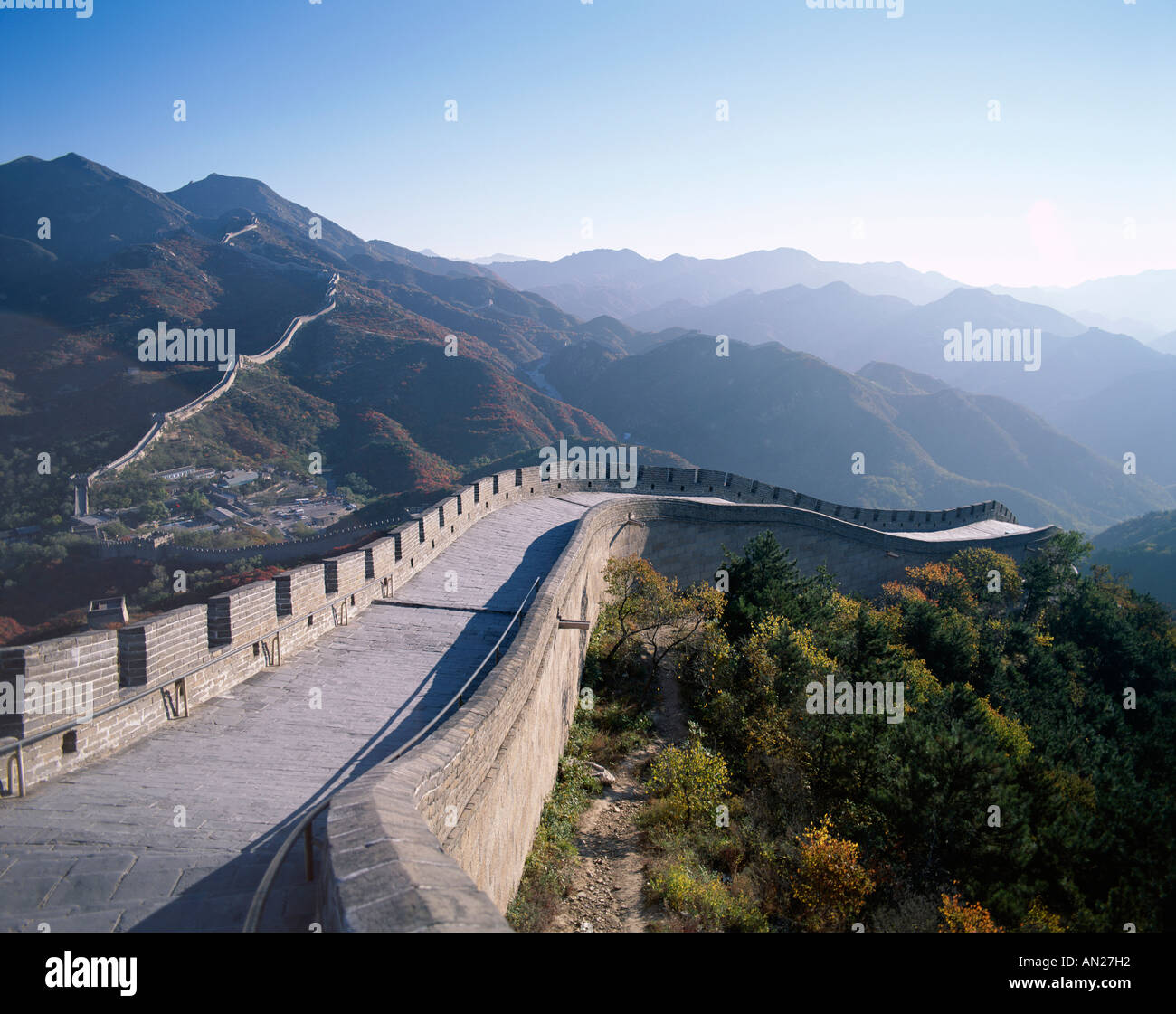Great Wall at Badaling, Beijing, China Stock Photo - Alamy