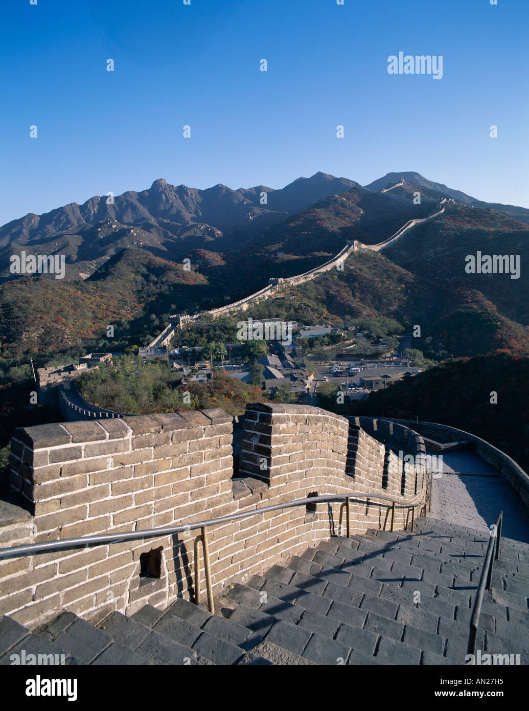 Great Wall at Badaling, Beijing, China Stock Photo - Alamy